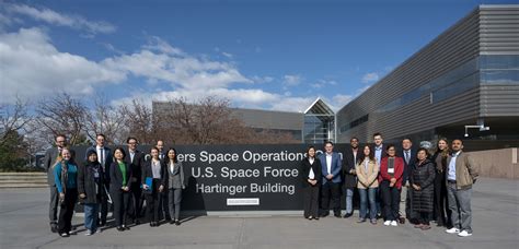 Emerging International Space Leaders Visit Spoc Space Operations