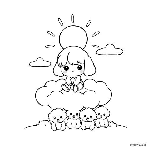 Kolorowanki Chibi
