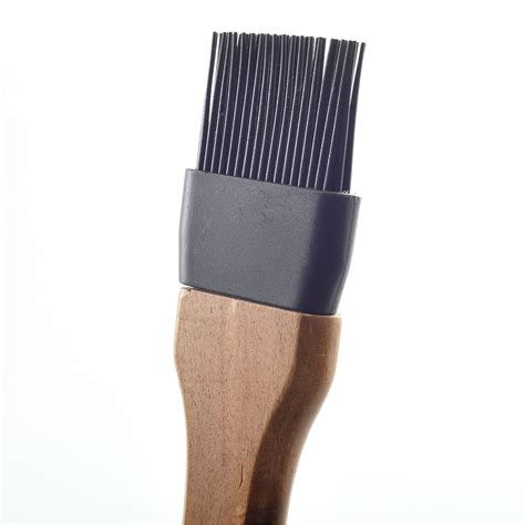 Bbq Basting Brush With Removable Silicone Bristles Ventures Intl