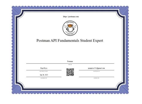 Postman Api Certification Learning Puja Priya