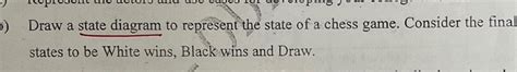 Solved Draw A State Diagram To Represent The State Of A Chegg Com