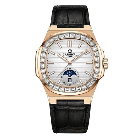 Đồng Hồ Nam Iandw Carnival 8110g Vh Dd T Màu Đen Vàng Hồng Vua Hàng Hiệu