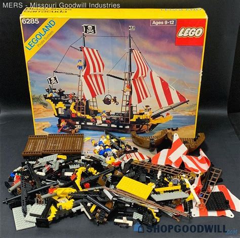 Open Or Pre Built Legoland Pirate System Black Seas Barracuda Set