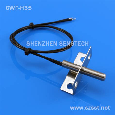 Oemodm Wall Mount Temperature Sensor Flange Probe Ntc Industrial Temperature Sensor Ntc