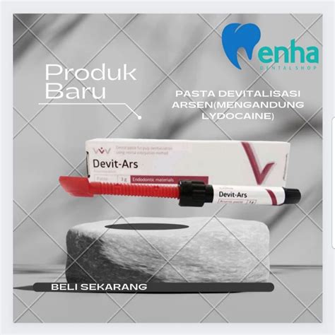 Jual Dental Devit Ars Devit Non Arsen Devitalisasi Pulpa Gigi Devitalisasi Pulpa Vladmiva
