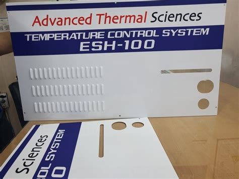 철판인쇄 기계나 장비앞면에 같이 조립되서 사용되는 철판케이스 실크인쇄로 필요하신만큼 제작 가능합니다 금속인쇄 소량제작 네이버 블로그