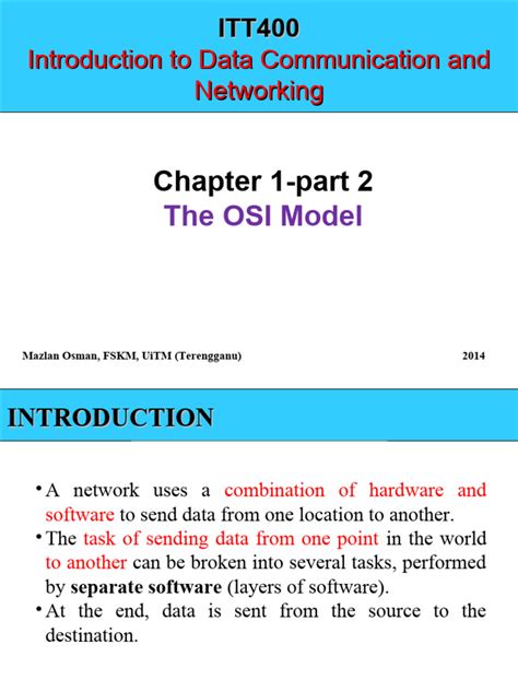 Ch1 2 The Osi Model Pdf Osi Model Internet Protocol Suite