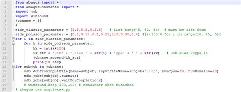 两种abaqus运行inp文件的nogui方法 哔哩哔哩