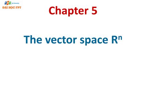 SOLUTION Chapter 5 The Vector Space Rn Studypool