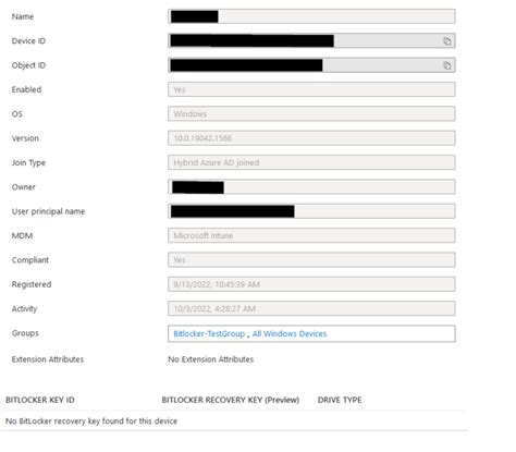 Bitlocker State Of Encrypted But No Key Protectors And Protection Off