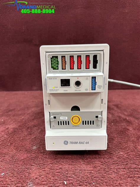Ge Medical Systems Marquette 451n Tram Rac 4a Module Spo2 Mainstream Co2 B1 3 Medsold