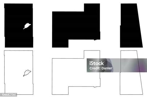 알팔파 베컴 아데어 카운티 오클라호마 주 지도 벡터 일러스트 낙서 스케치지도 알팔파에 대한 스톡 벡터 아트 및 기타 이미지