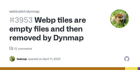 Webp Tiles Are Empty Files And Then Removed By Dynmap · Issue 3953