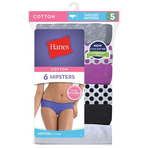 Hanes Women S Pairs Hipster Panties