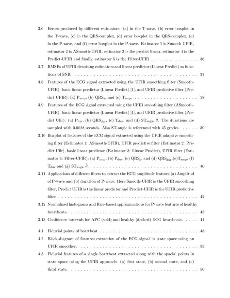 Denoising And Features Extraction Of Ecg Signals Using Unbiased Fir Estimation Techniques Eurasip