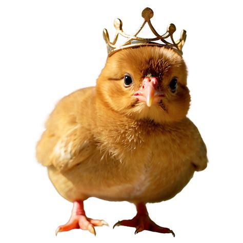 Chicky Wearing Crown Png Jqt Png Image