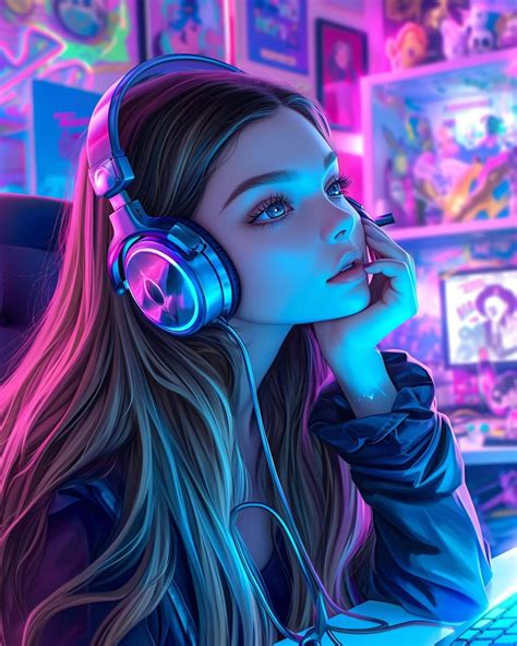 Арт девушки нейросеть Пикабу