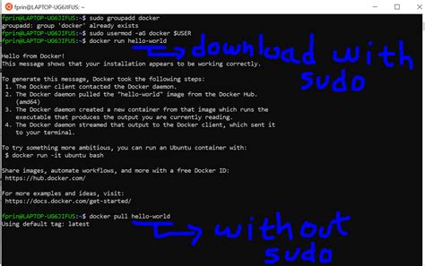 Docker Build And Docker Pull Hang If Sudo Is Not Used · Issue 5735 · Microsoftwsl · Github