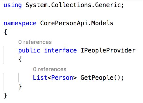 jeremy bytes using the built in dependency injection in asp core 2 0