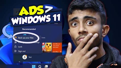 Ad Coming On Windows 11 🤯oh No You Have To Saw Ads To Use Windows 11 Youtube