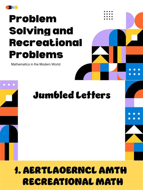 Modern Math Report Pdf Psychology Cognition