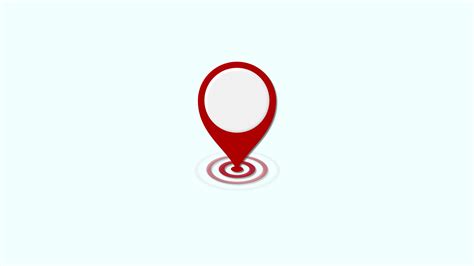 Location Icon GPS Location Pointer Animated Icon Stock Video At Vecteezy