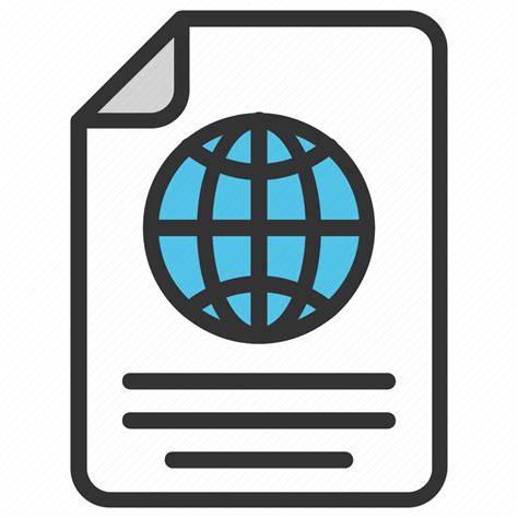 Html File Html Web Page Internet Document Web Html Xml File Icon