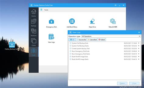 Hasleo Backup Suite System Backup Klonen Partitionen Sichern Mit Bootfähigem Winpe Und Das