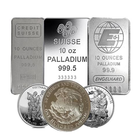 Palladium Bars And Rounds Olevian Numismatic Rarities