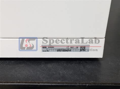 Agilent 8890 Gc With Large Valve Oven Spectralab Scientific Inc
