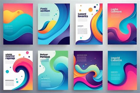 Premium Photo Fluid Graphic Shape Element Design Vector Background Or