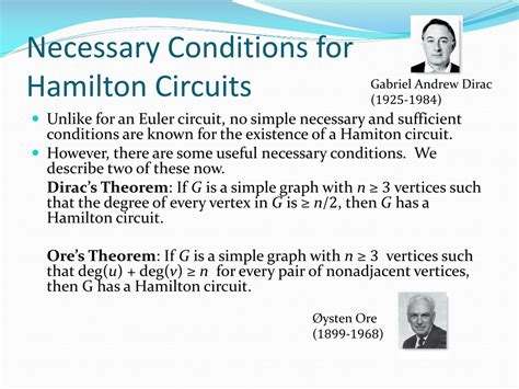 PPT Exploring Euler And Hamiltonian Graphs PowerPoint Presentation Free Download ID