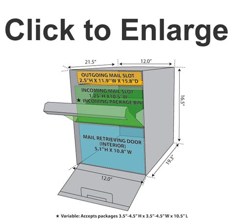 Package Master Lockable Mailbox Column Locking Mailboxes