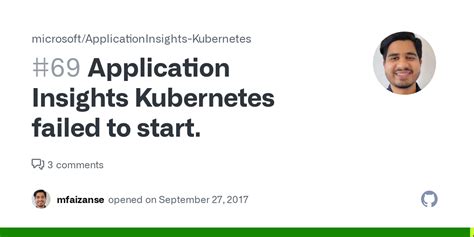 Application Insights Kubernetes Failed To Start Issue Microsoft ApplicationInsights