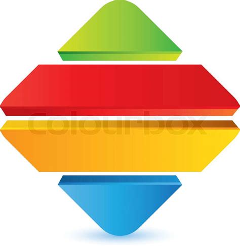 Colorful Rectangular Diagram Colourbox Colorful Rectangular Diagram Colourbox