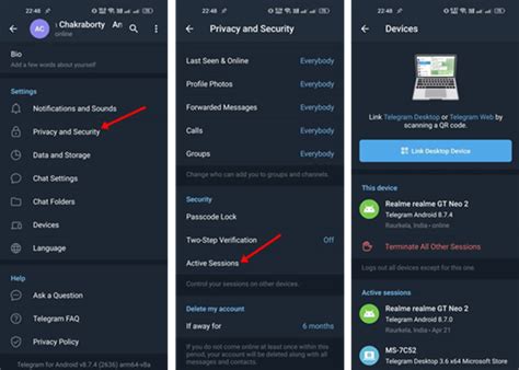Telegram Active Sessions How To Check Telegram Login History AnyControl