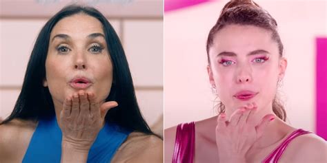 ‘the Substance Demi Moore And Margaret Qualley Get Bloody In Body