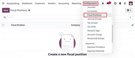 Fiscal Position In Odoo 17 Accounting Odoo V17 Enterprise Edition Book