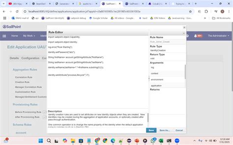 Trying To Set An Attribute For A Group Of Identities Using Creation