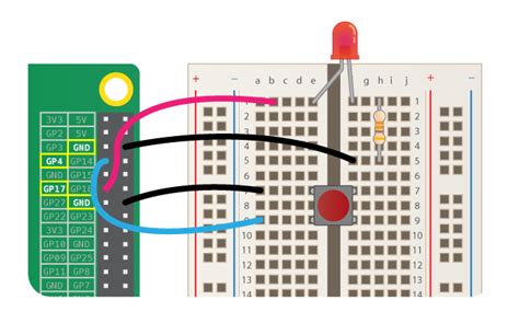 Button And LED