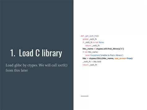 Taipeipy 2018 Control Device Via Ioctl From Python Pdf Programming Languages Computing