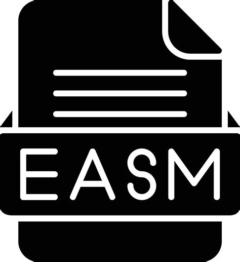 EASM File Format Line Icon Vector Art At Vecteezy