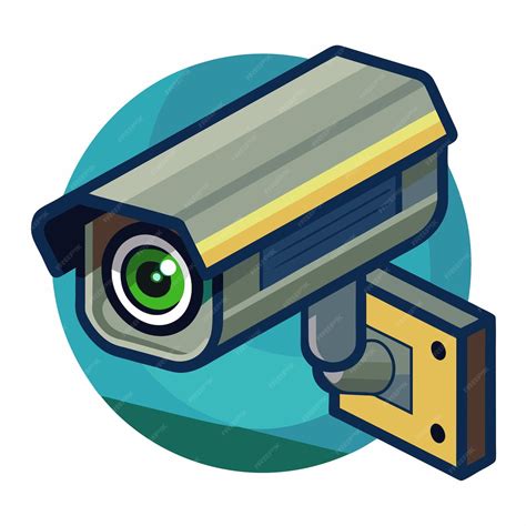 Cctv Clipart Cartoon Illustration Drawing Premium Ai Generated Vector