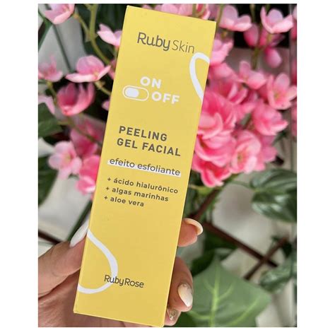 Esfoliante Peeling Gel Facial On Off Ruby Rose Importados Lili