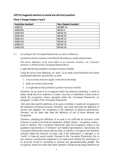 Week 3 Week Three Homework Solutions Acct211 Suggested Solutions To