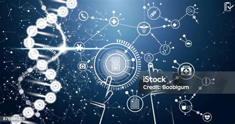 의학 그리고 과학 Dna 분자 구조와 배경입니다 0명에 대한 스톡 벡터 아트 및 기타 이미지 0명 3차원 형태 Dna Istock