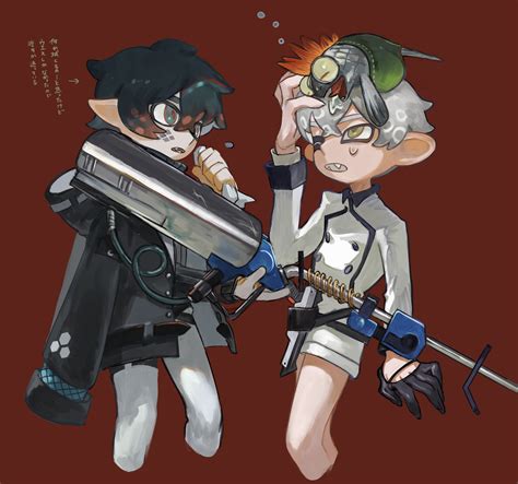 Inkling Player Character Octoling Player Character Inkling Boy Octoling Boy Smallfry And