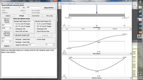 Mdsolids Beam Tutorial Youtube