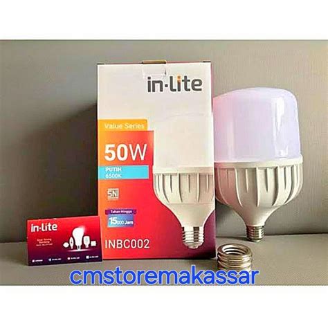Jual Lampu Led Capsule Inlite Watt W Inbc Bulb Lampu Jalan Shopee Indonesia