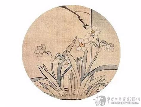 欣赏赏历代名家笔下的水仙 中国书画家影像网